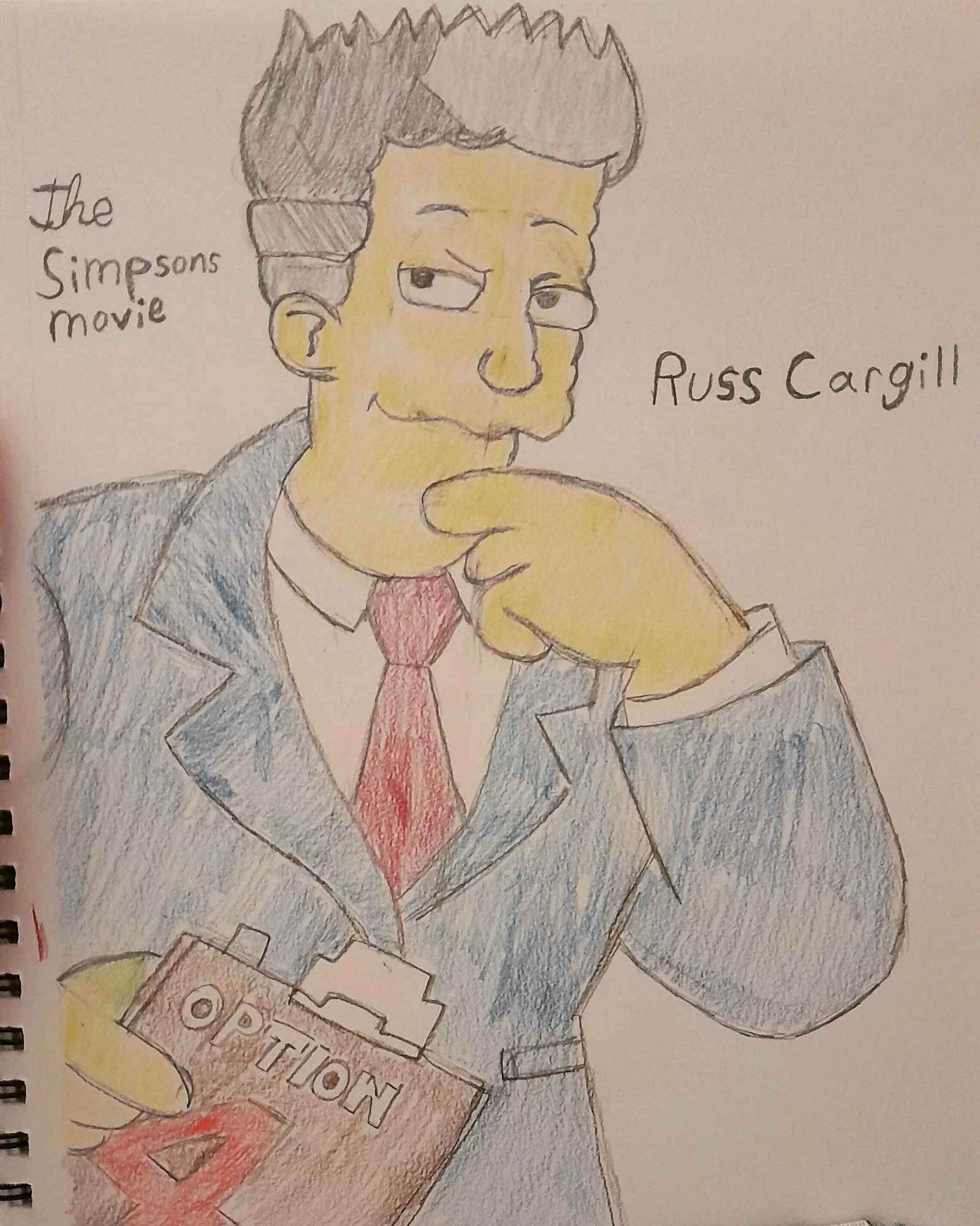 Russ Cargill from The Simpsons Movie | Fandom