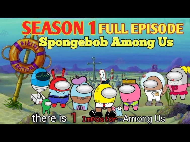 For all you fandom users who love not only SpongeBob, but also Among Us ...