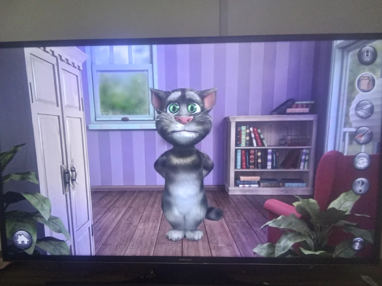 I have these images of the version of Talking Tom 2 for Samsung Smart ...