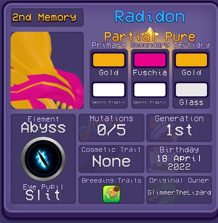 Remake of an Old Radidon | Fandom