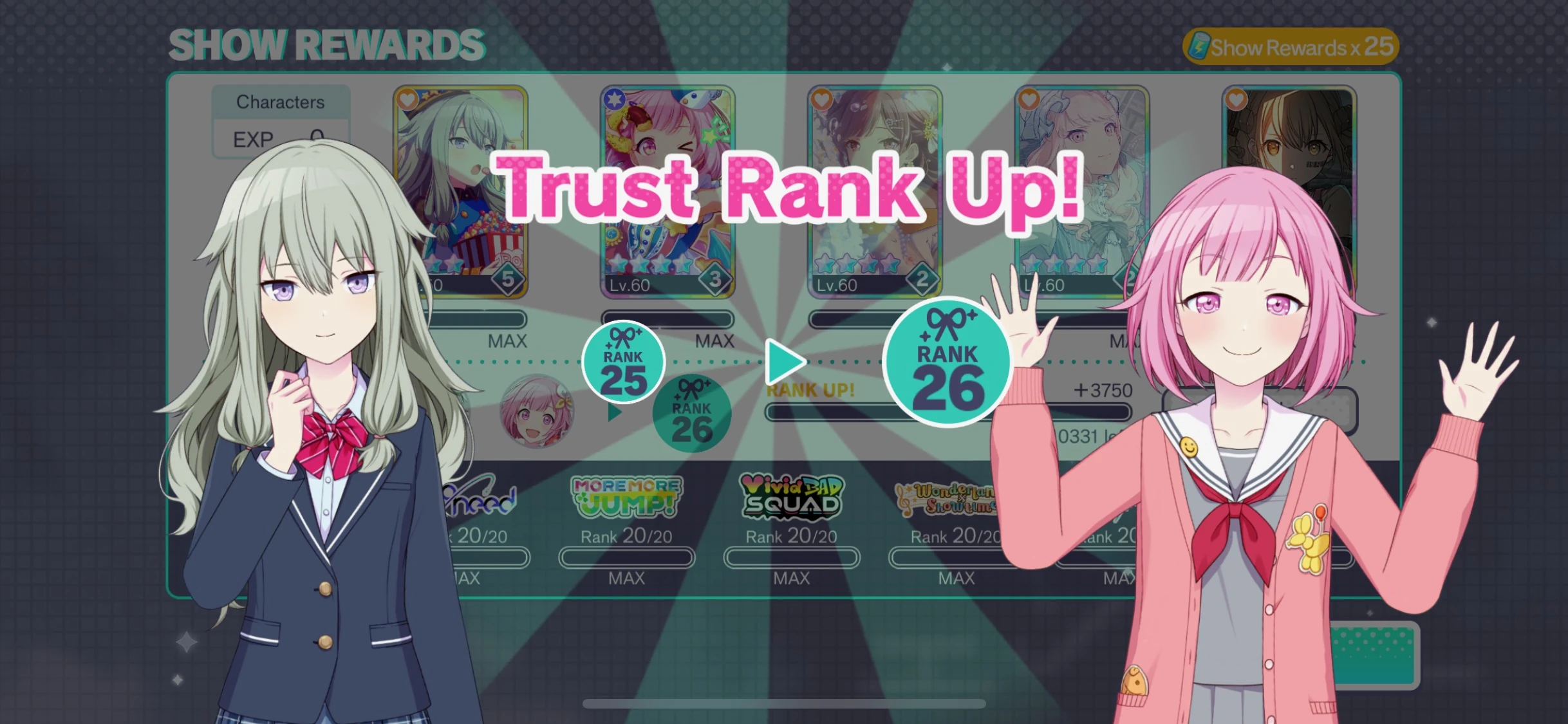 I got Emu and Nene to trust rank 26 this morning | Fandom