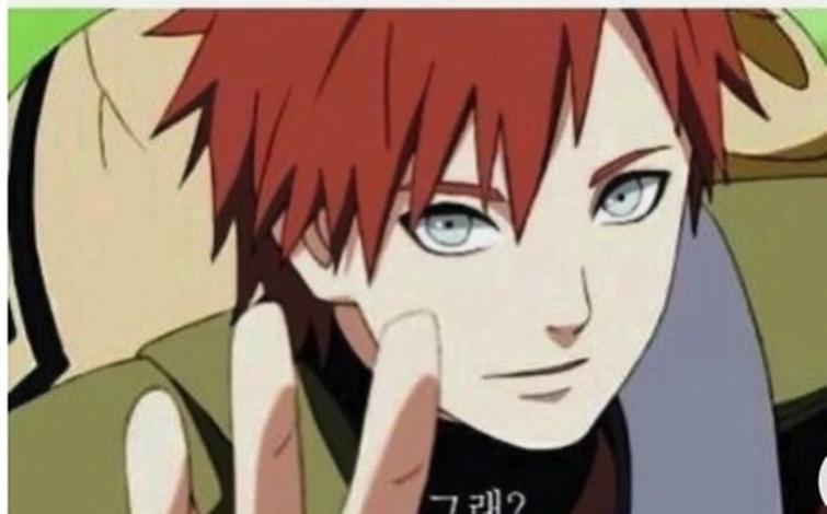 Gaara with eyebrows | Fandom