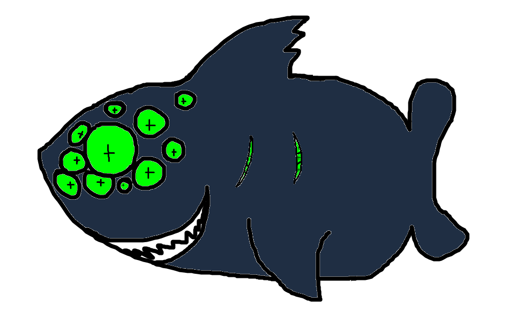 just drew eyefestation 🦈🟢👁️ | Fandom