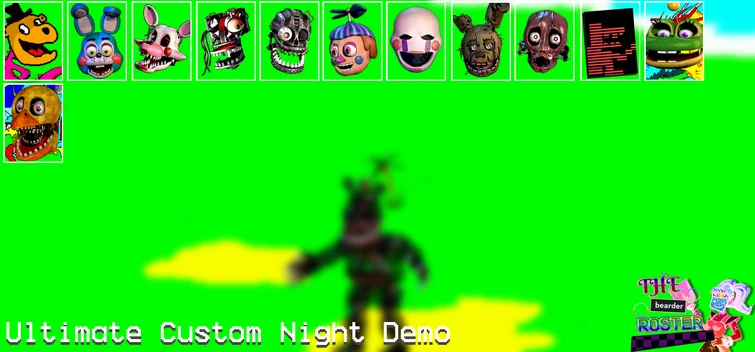 THE BEARDER ROSTER Ultimate Custom Night!!! | Fandom