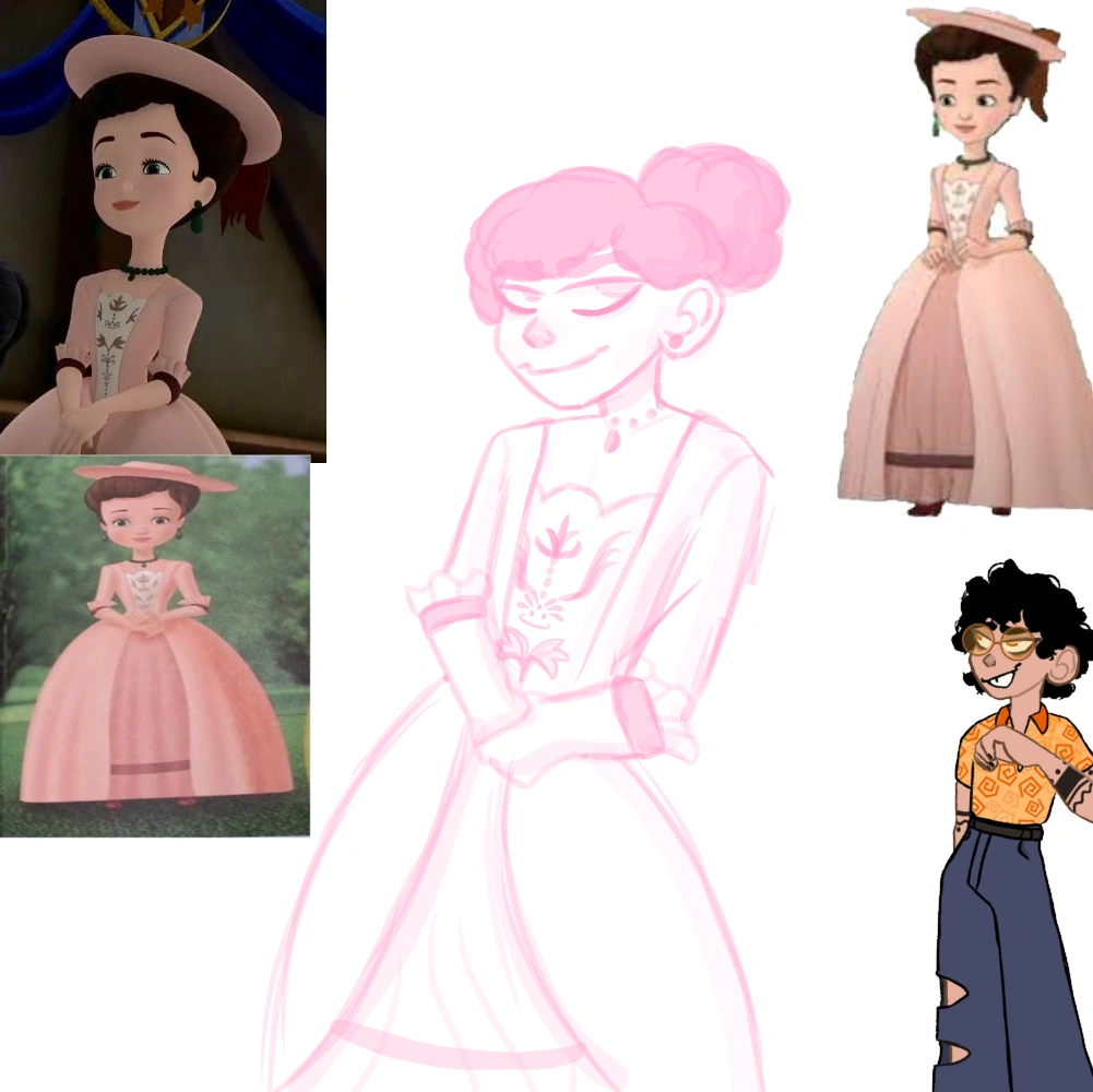 Drawing him with Princess Mae's dress | Fandom