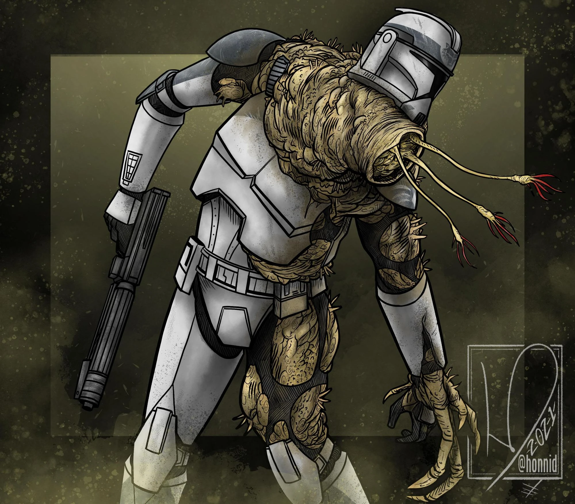 Halo/Star Wars Crossover Art by Honni David/Honnid on Instagram | Fandom