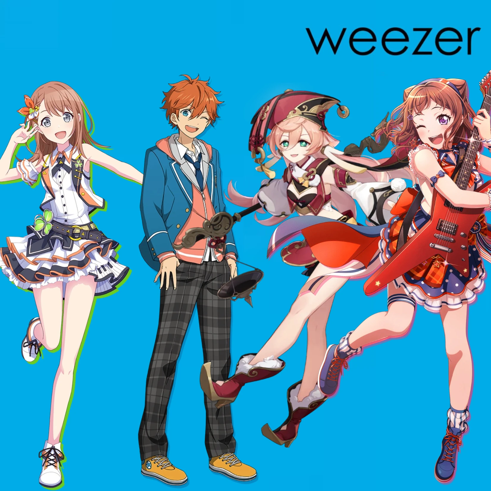 weezer but it’s my fav characters from my top 4 fandoms | Fandom