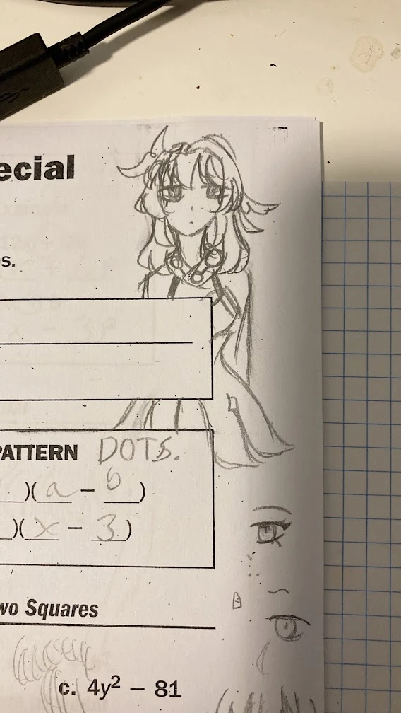 random lumine sketch from math | Fandom