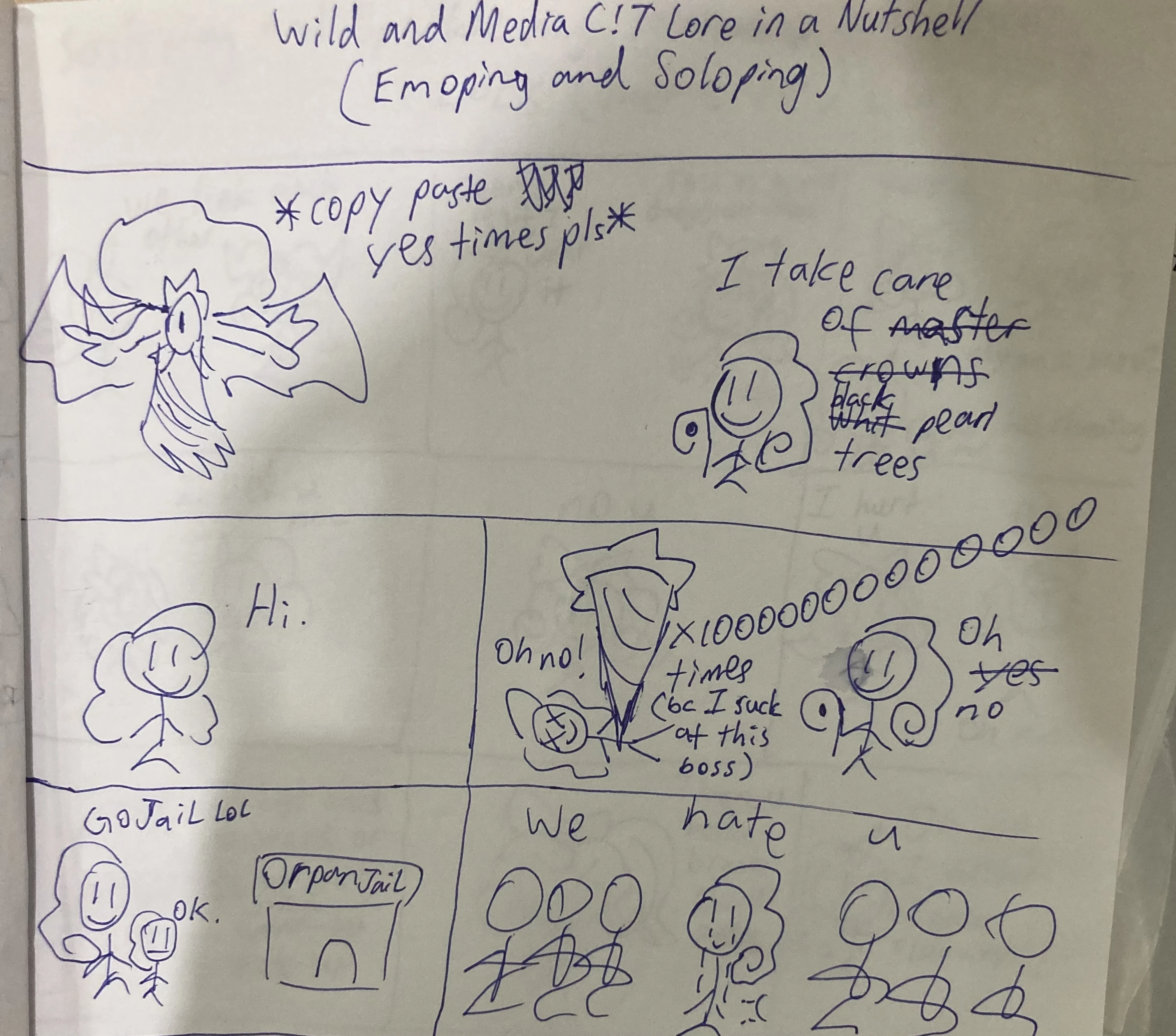 Emo ping and solo ping lore in a nutshell meme ver | Fandom