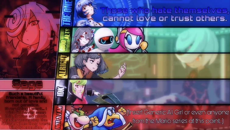 Sage (Sonic The Hedgehog) Tier List | Fandom