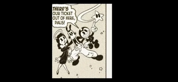 Bendy, Boris and Alice scales to moon level-Star level in the bendy ...