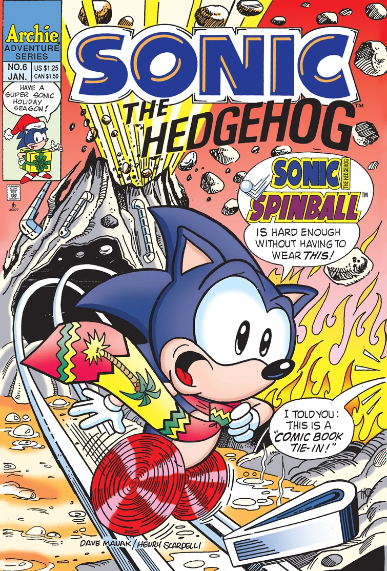 Archie Sonic book club: Sonic Spinball | Fandom