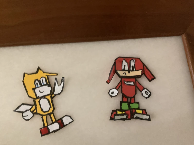 Tails and Knuckles papercrafts | Fandom