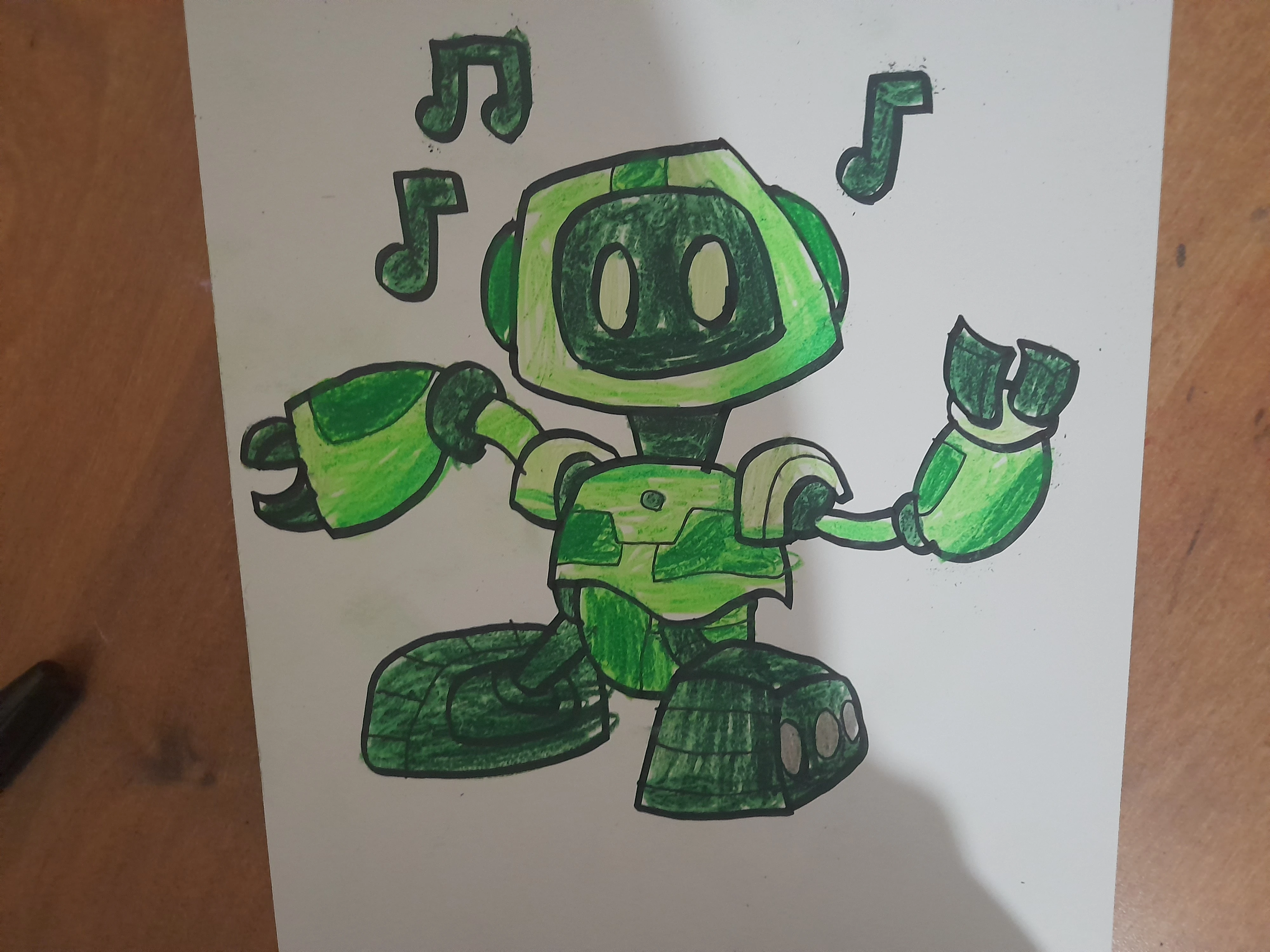 My drawing of Boogie Bot | Fandom