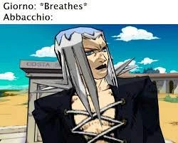 Abbacchio memes | Fandom