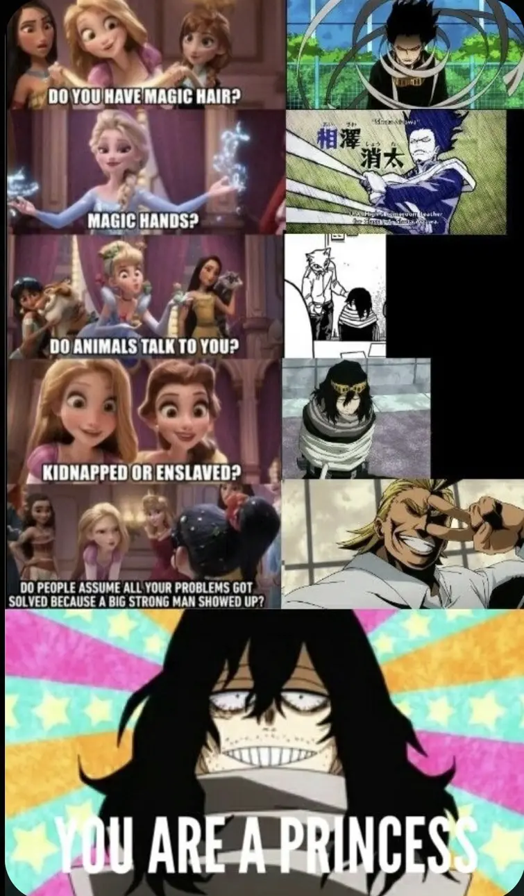 Hold on… AIZAWA IS A PRINCESS | Fandom