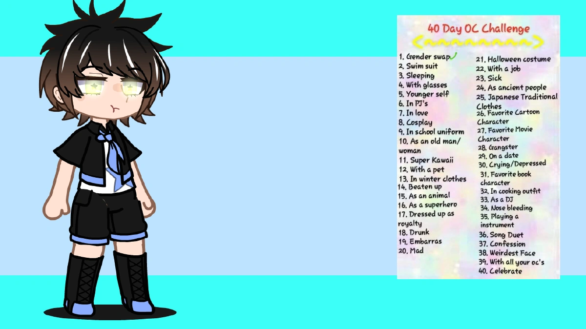 40 day OC challenge | Fandom