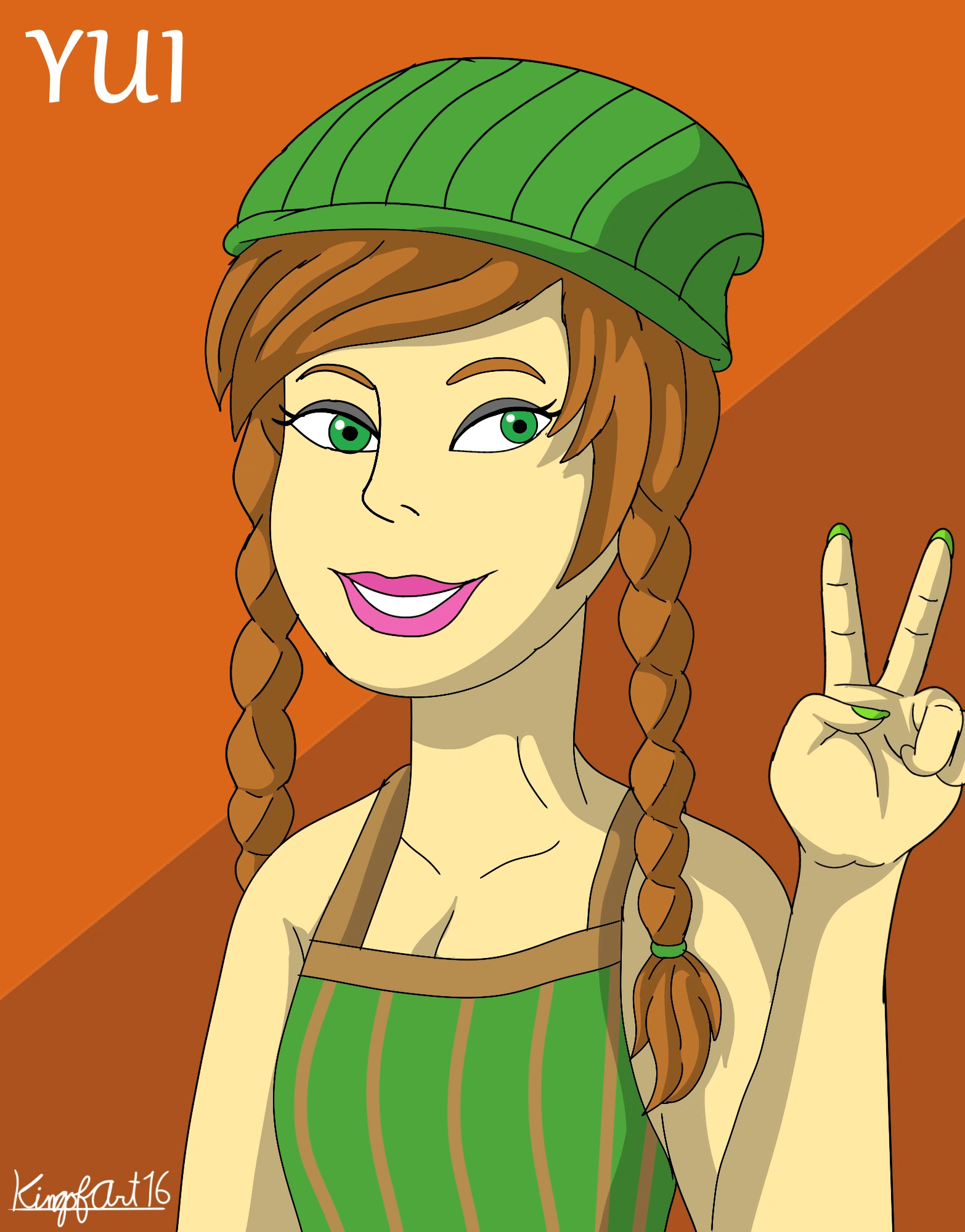 My style of Yui. I had recently added it onto her fanart gallery. | Fandom