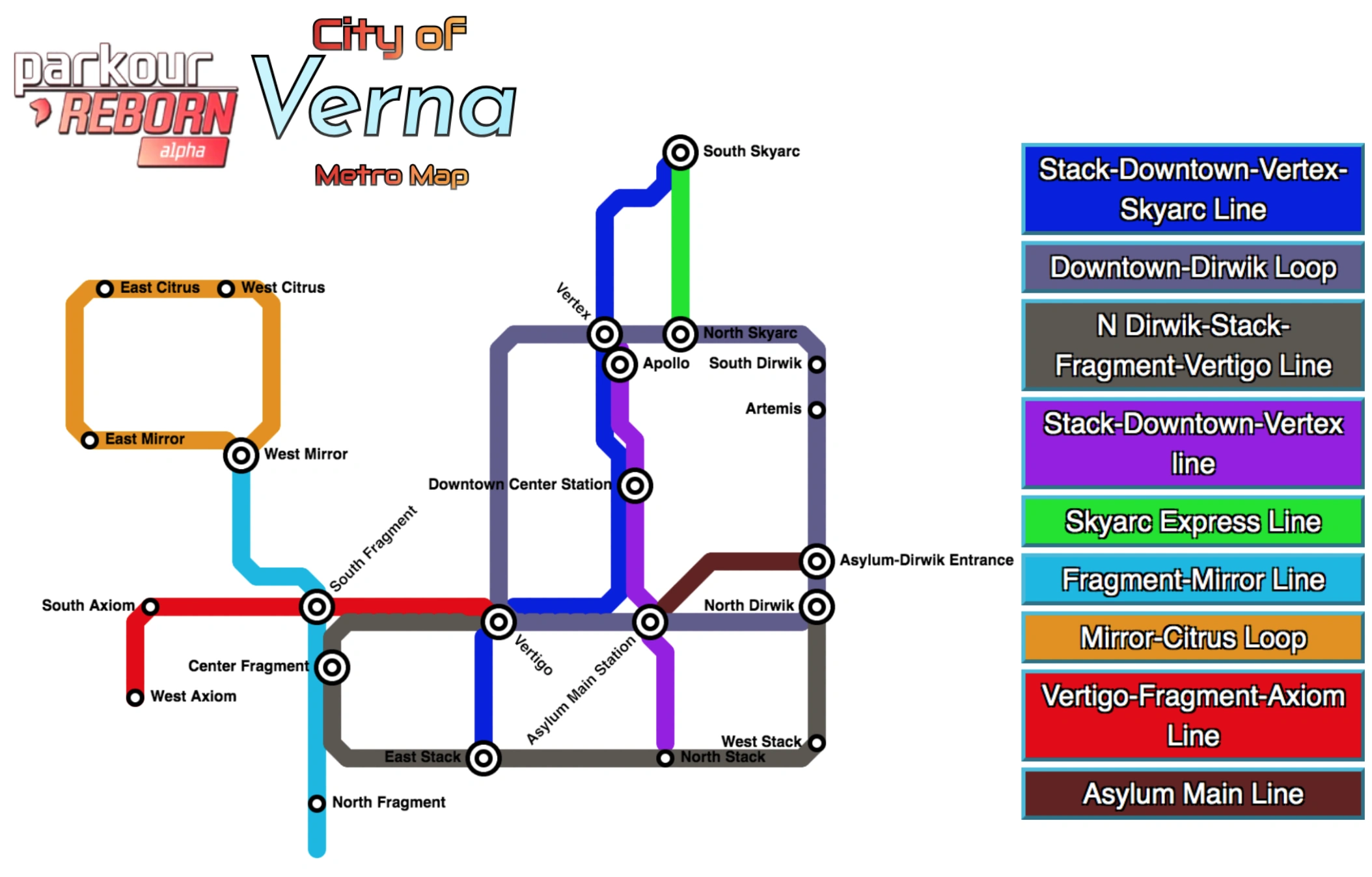 Fanmade unofficial Metro Map of Verna (As of 1.13) (OC) | Fandom