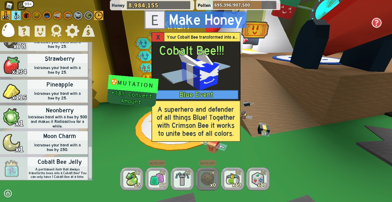 I mutated a Cobalt Bee | Fandom