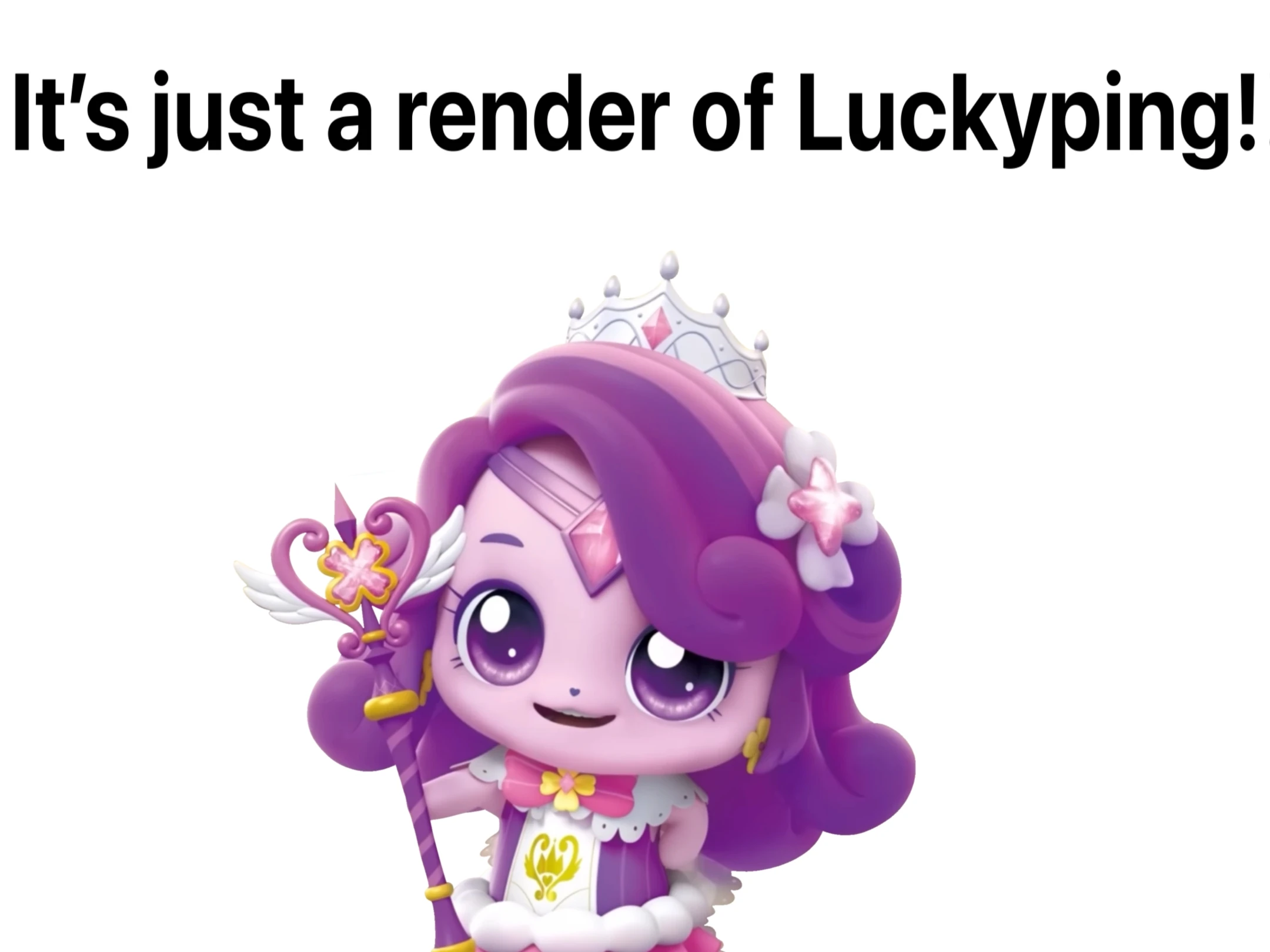 It’s just a render of luckyping….! | Fandom