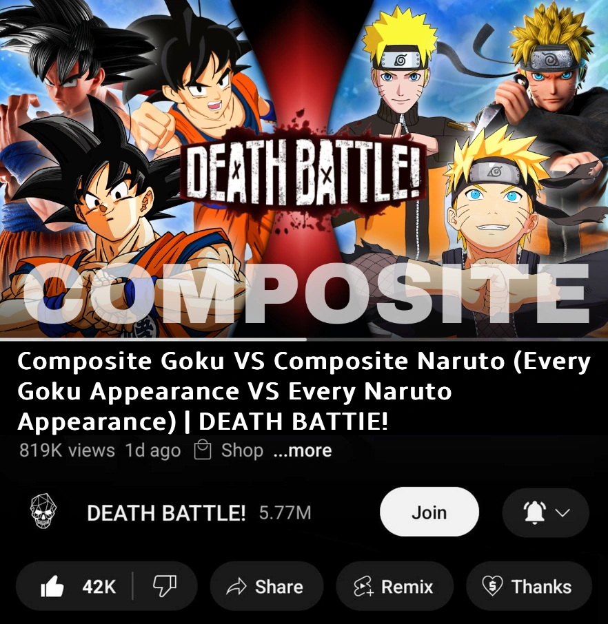 Composite Goku vs Composite Naruto: Official Video mockup | Fandom