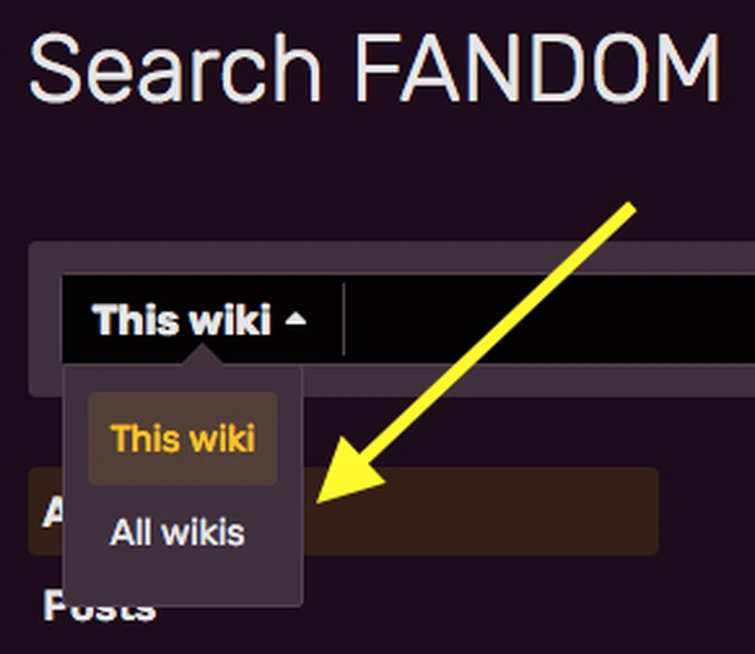 Can I only search on my wiki? | Fandom