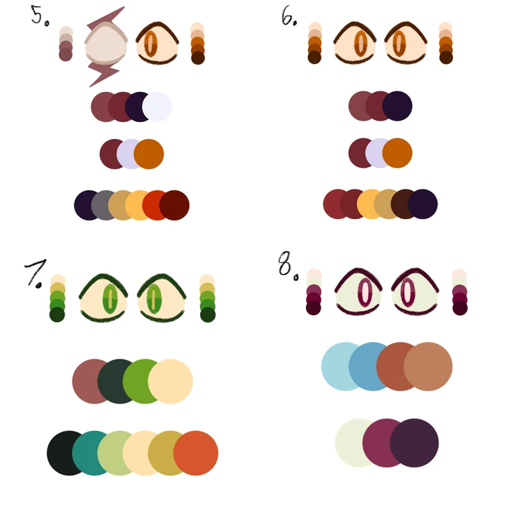 Try and guess the character based on the color palette | Fandom