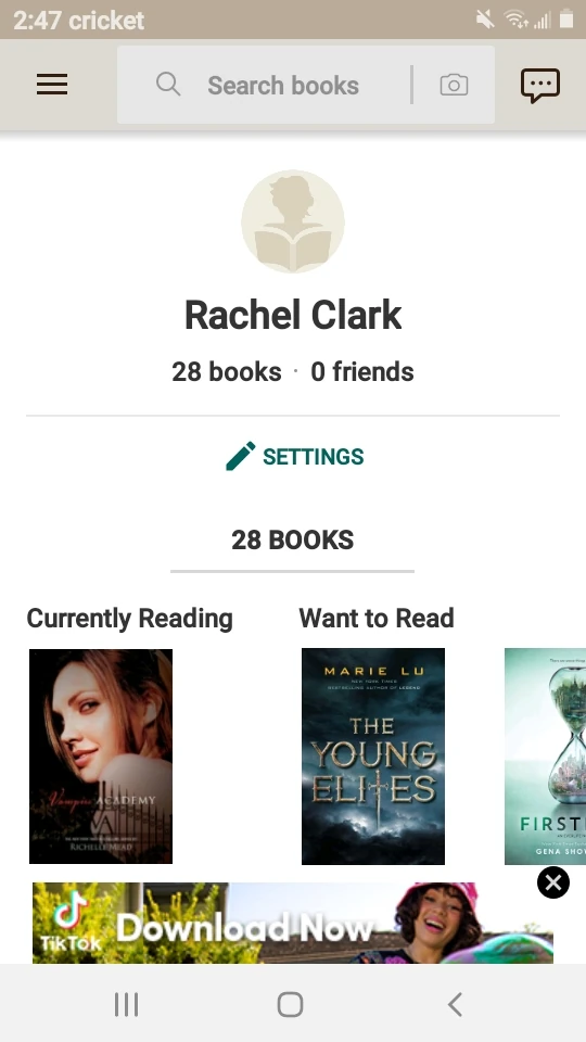 Goodreads account | Fandom