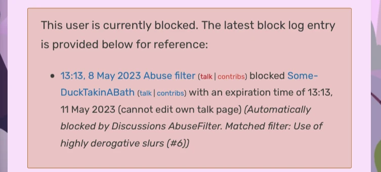 Use of highly derogative slurs (#6) | Fandom