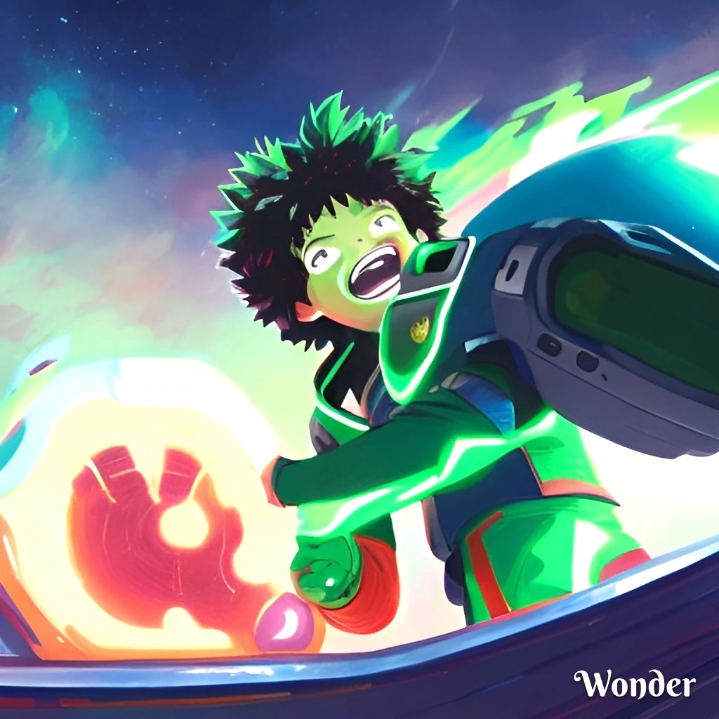 Ai drawing deku | Fandom