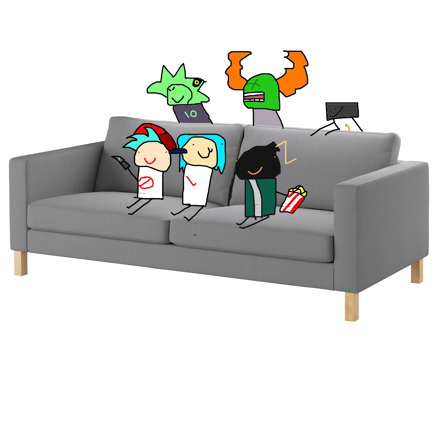 Mod Characters Watching Something And, "Hanging Out". | Fandom