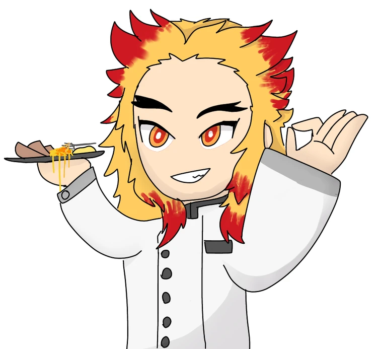 kyojuro rengoku as a chef | Fandom