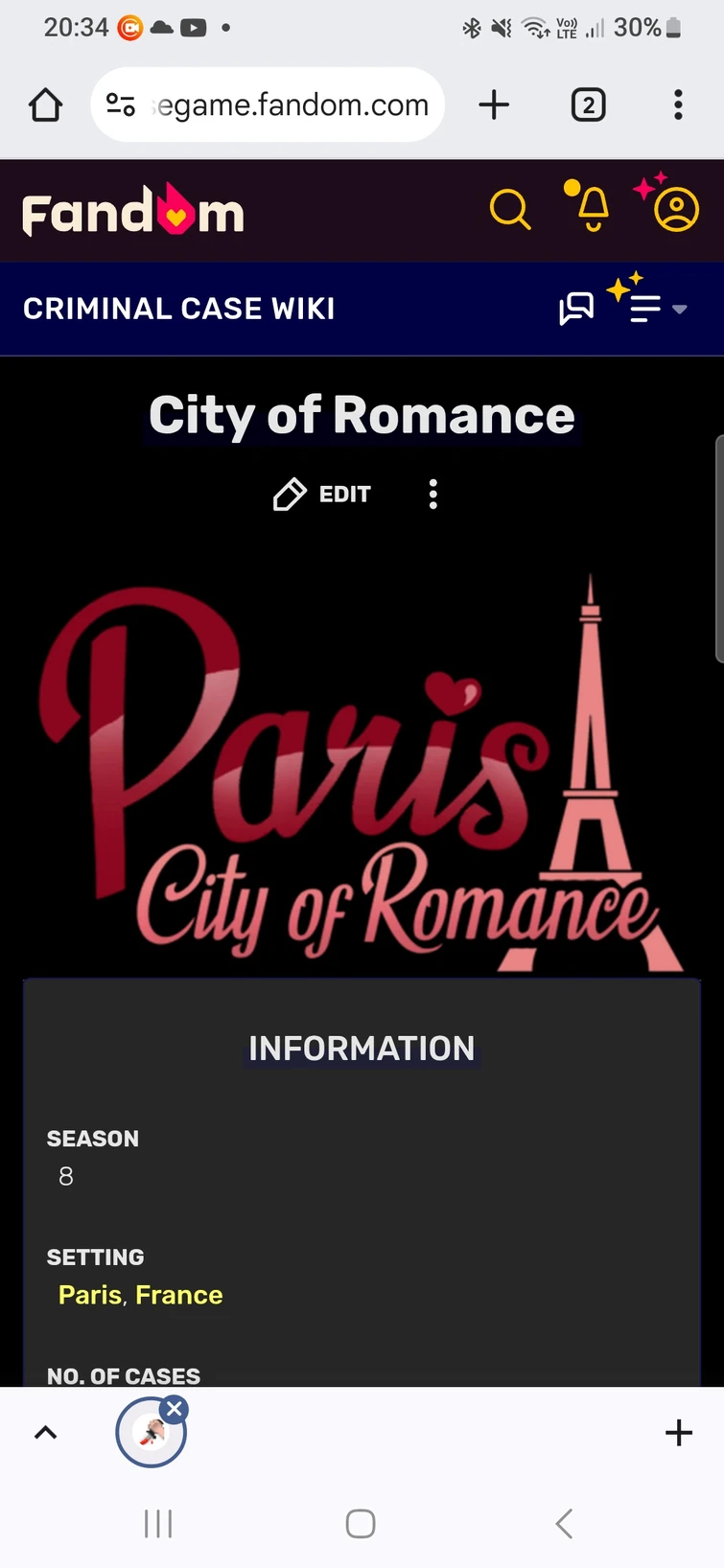 City of Romance - 5th anniversary | Fandom