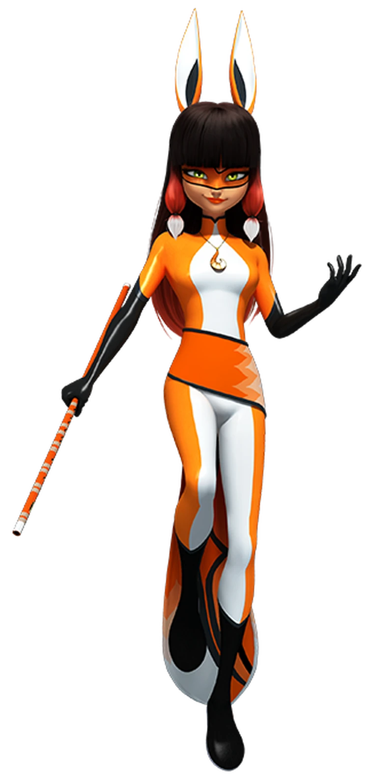 If Lila use the Fox Miraculous I think she would have the same design ...