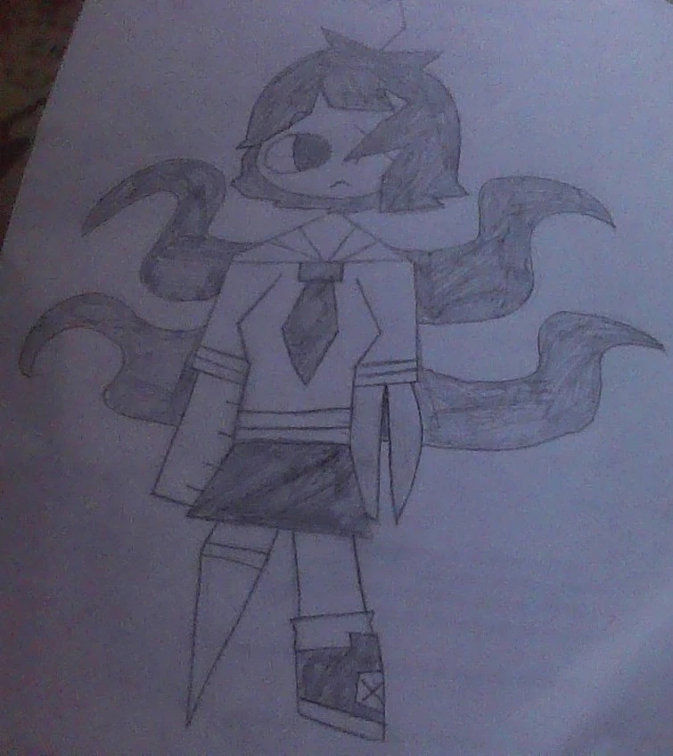 My two friends made an FPE OC, so I redrew it in the FPE style! How'd I ...