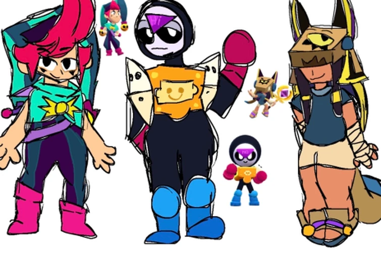 Rate my brawler art!!!!1 | Fandom