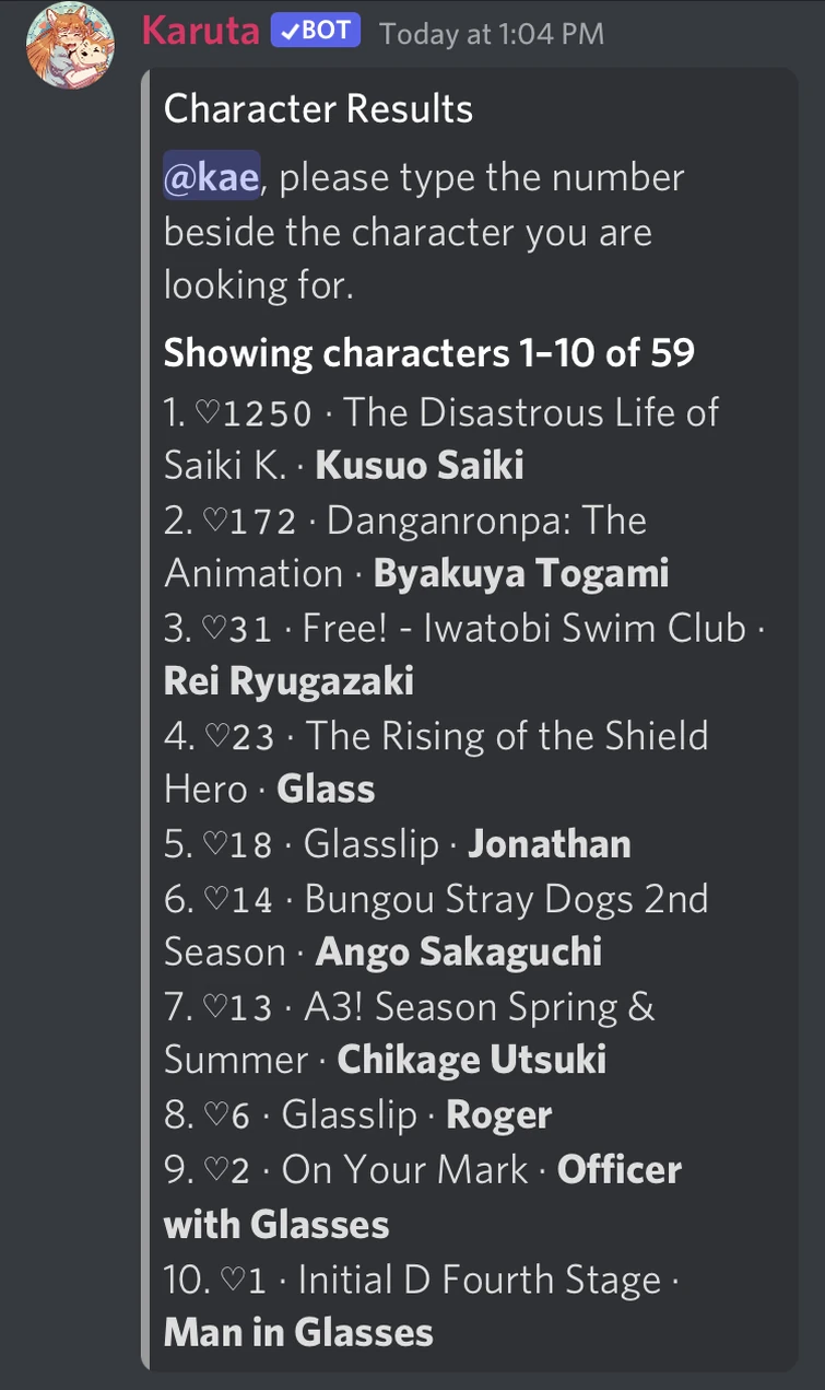 Discuss Everything About Karuta Wiki | Fandom