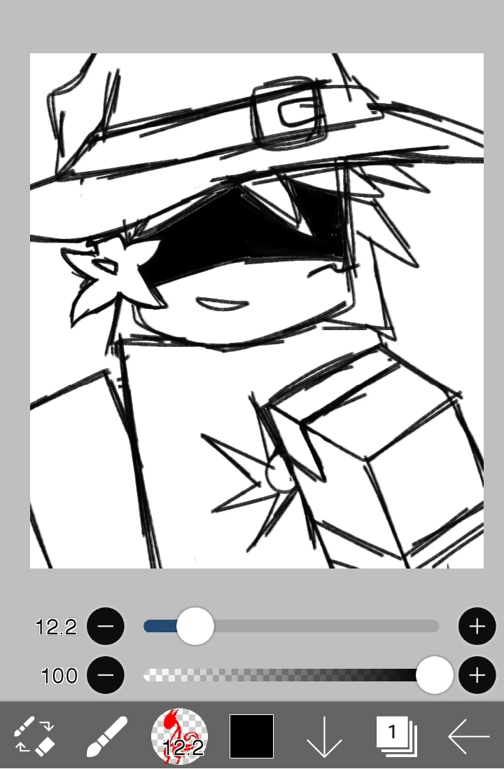 azure forskin doodle . i . just wanna test the hatred brush ok. | Fandom