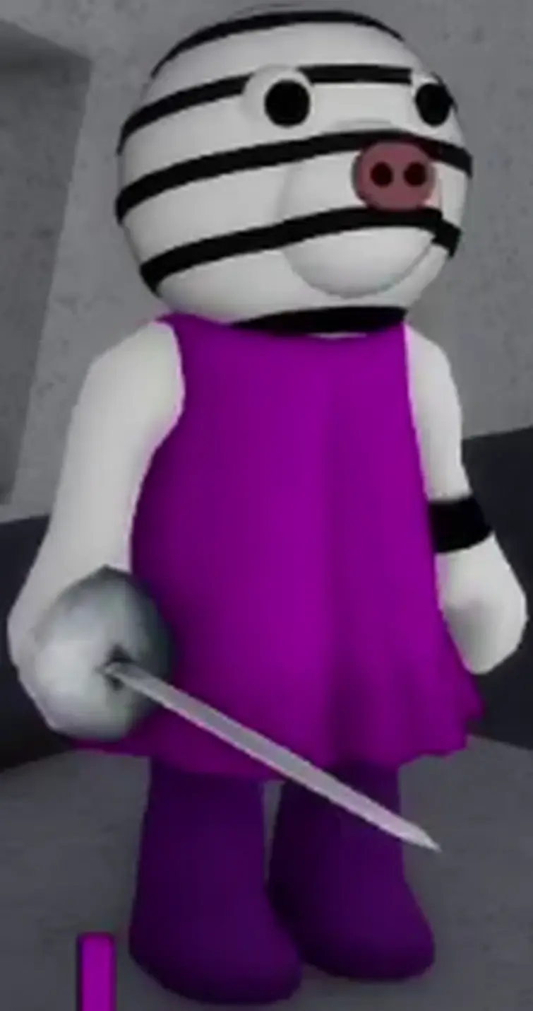 Zizzy watching the player getting brutally murdered by a chainsaw ...