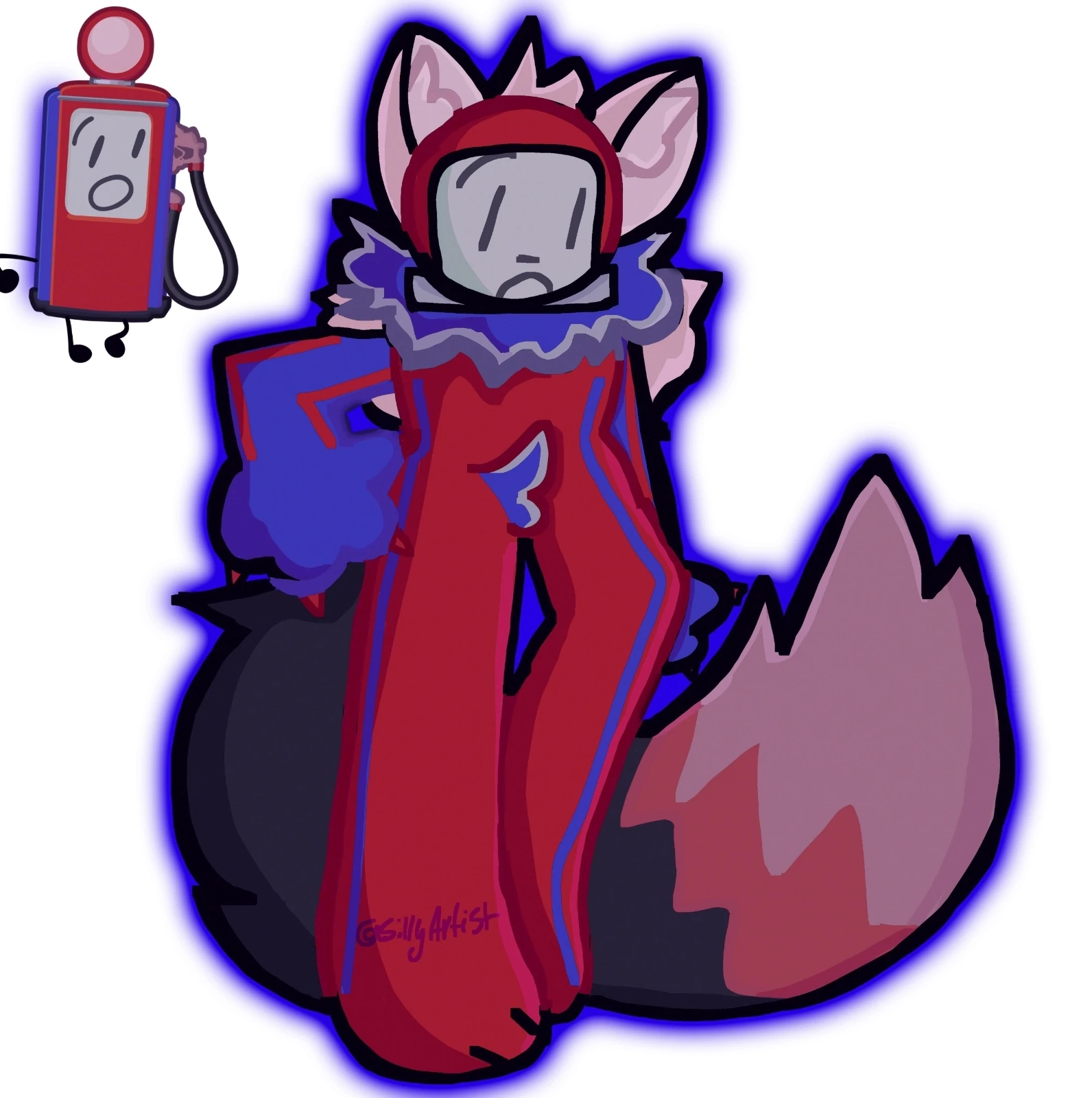 fuel pump as a furry (i was requested to do this who even is this guy ...