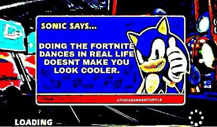 thread of my saved collection of bizarre Sonic Says memes (all clean ...