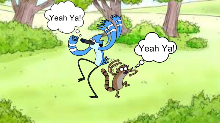Mordecai And Rigby “Yeah Ya!” On Regular Show | Fandom