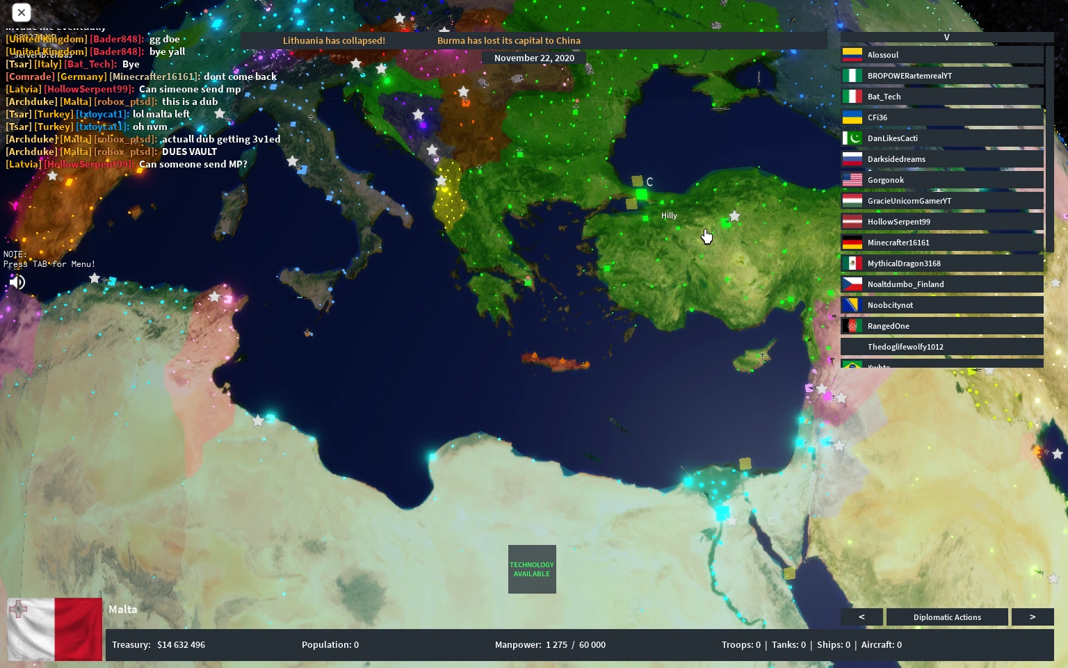 GOT 3V1ED AS MALTA (TURKEY ITALY EGYPT) got so much skill they needed ...