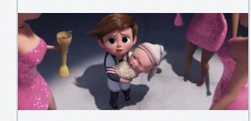 What was tim whispering in this scene to his baby brother?: | Fandom