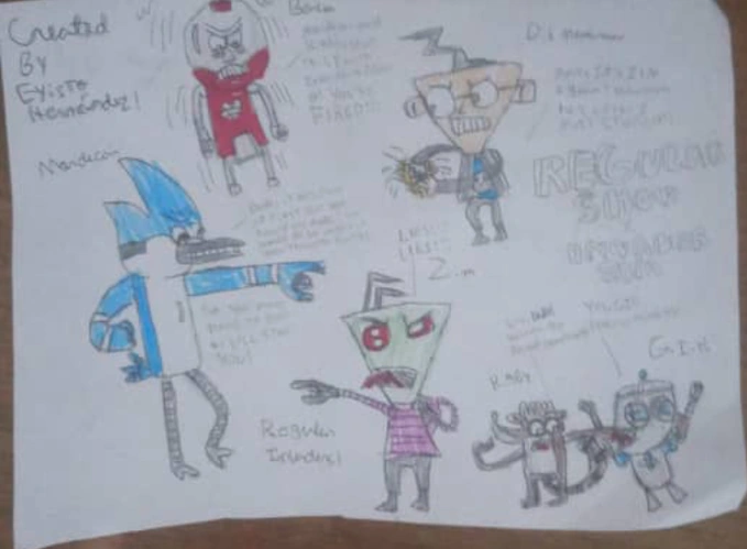 Invader Zim X Regular Show Crossover Cover | Fandom