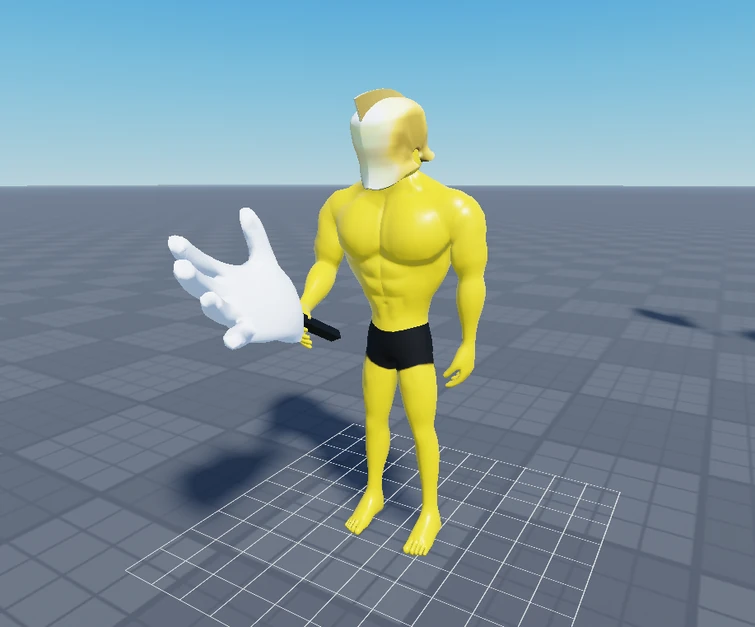 I made my avatar pose in Roblox Studio | Fandom