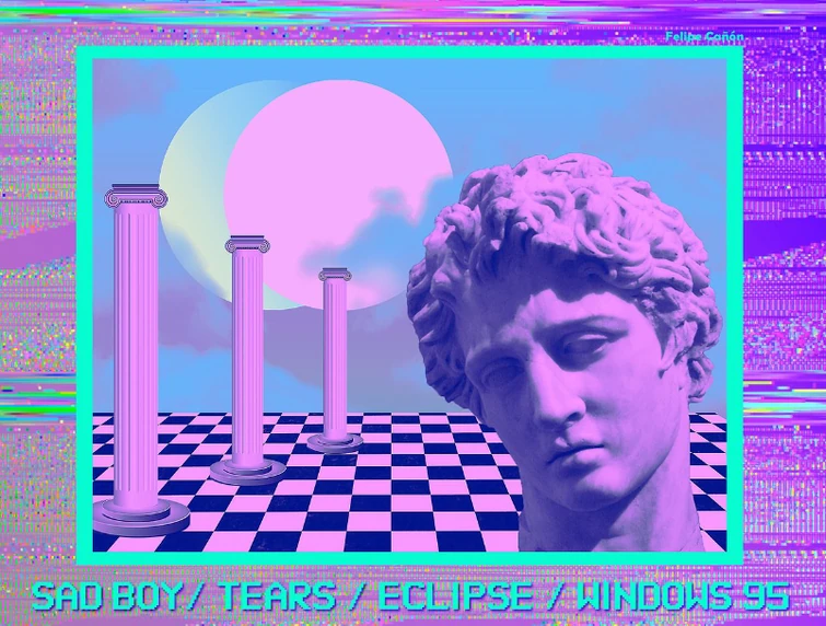 The 'vaporwave' theme is NOT actually vaporwave coloration- | Fandom