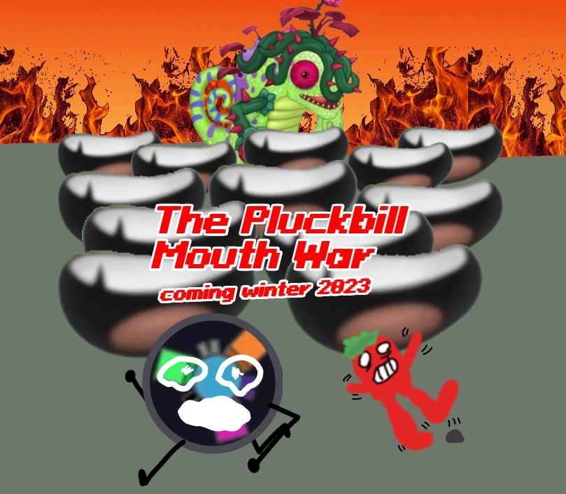 pluckbill mouth war movie poster | Fandom