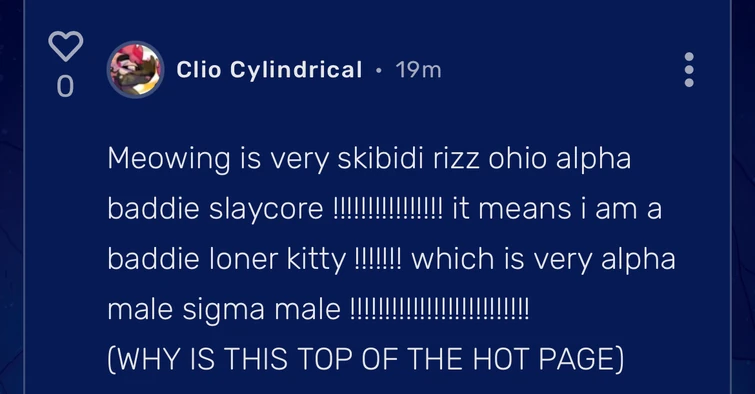 pov average clio: | Fandom